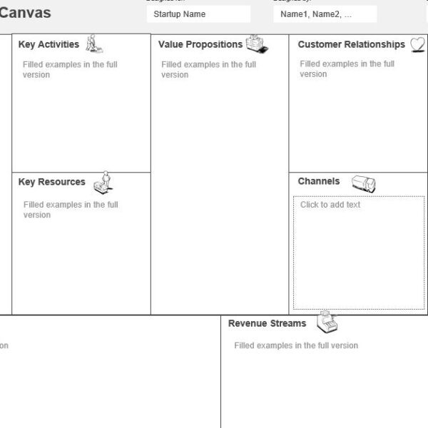 Business Model Canvas - All Templates